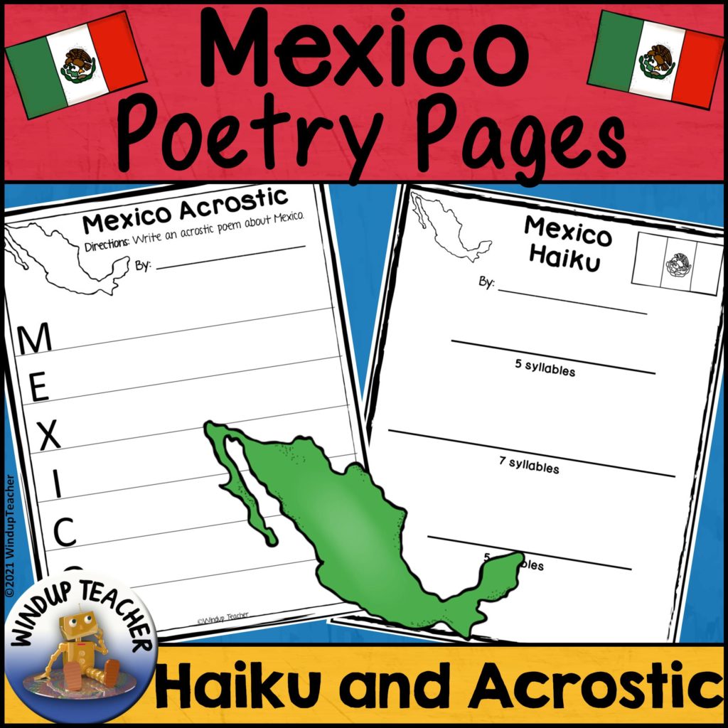 Mexico or Cinco de Mayo Writing Activities BUNDLE - Made By Teachers