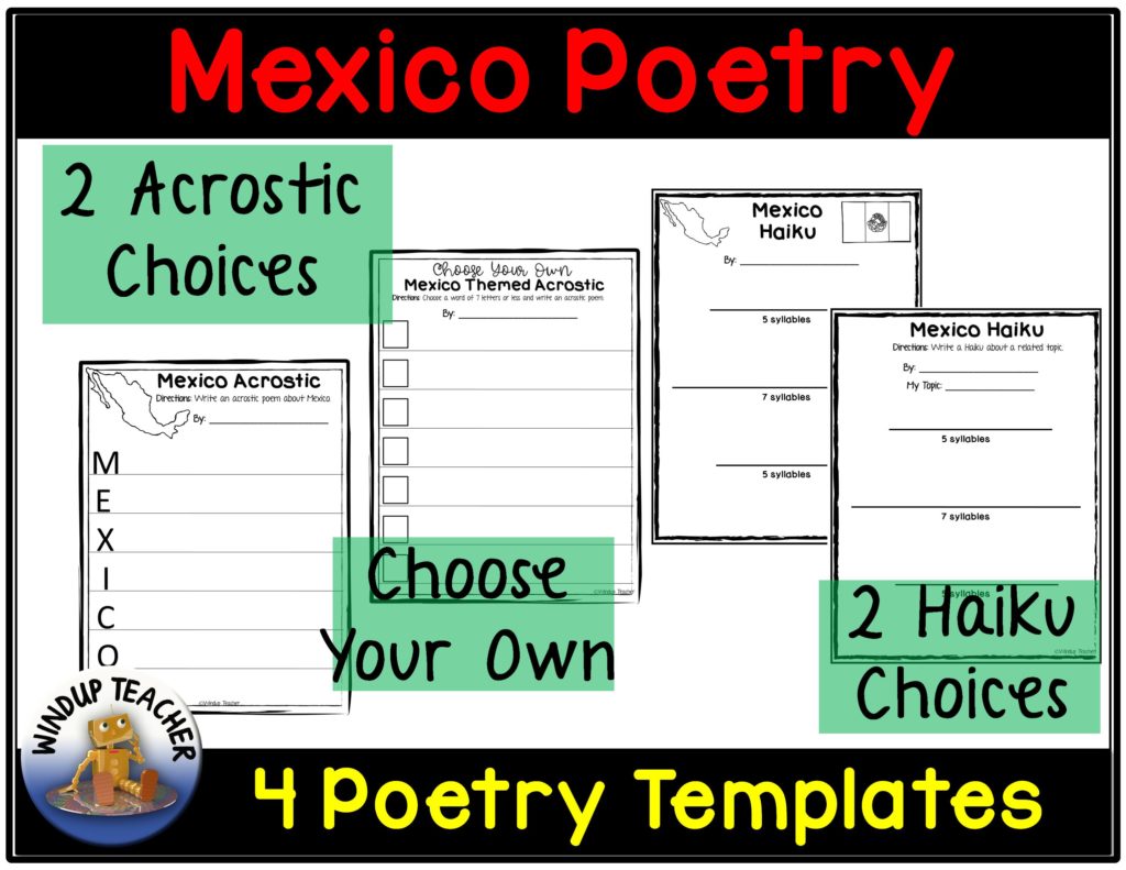 Mexico or Cinco de Mayo Writing Activities BUNDLE | Made By Teachers