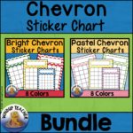 Chevron Sticker Chart Bundle | Made By Teachers
