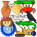 CR Words Clip Art | Made By Teachers