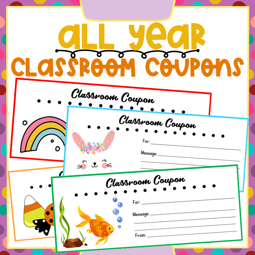 All Year Classroom Coupons | Made By Teachers