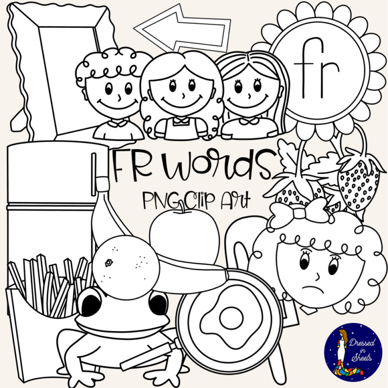 FR Words Clip Art | Made By Teachers