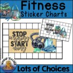 Exercise Fitness Sticker Charts | Made By Teachers