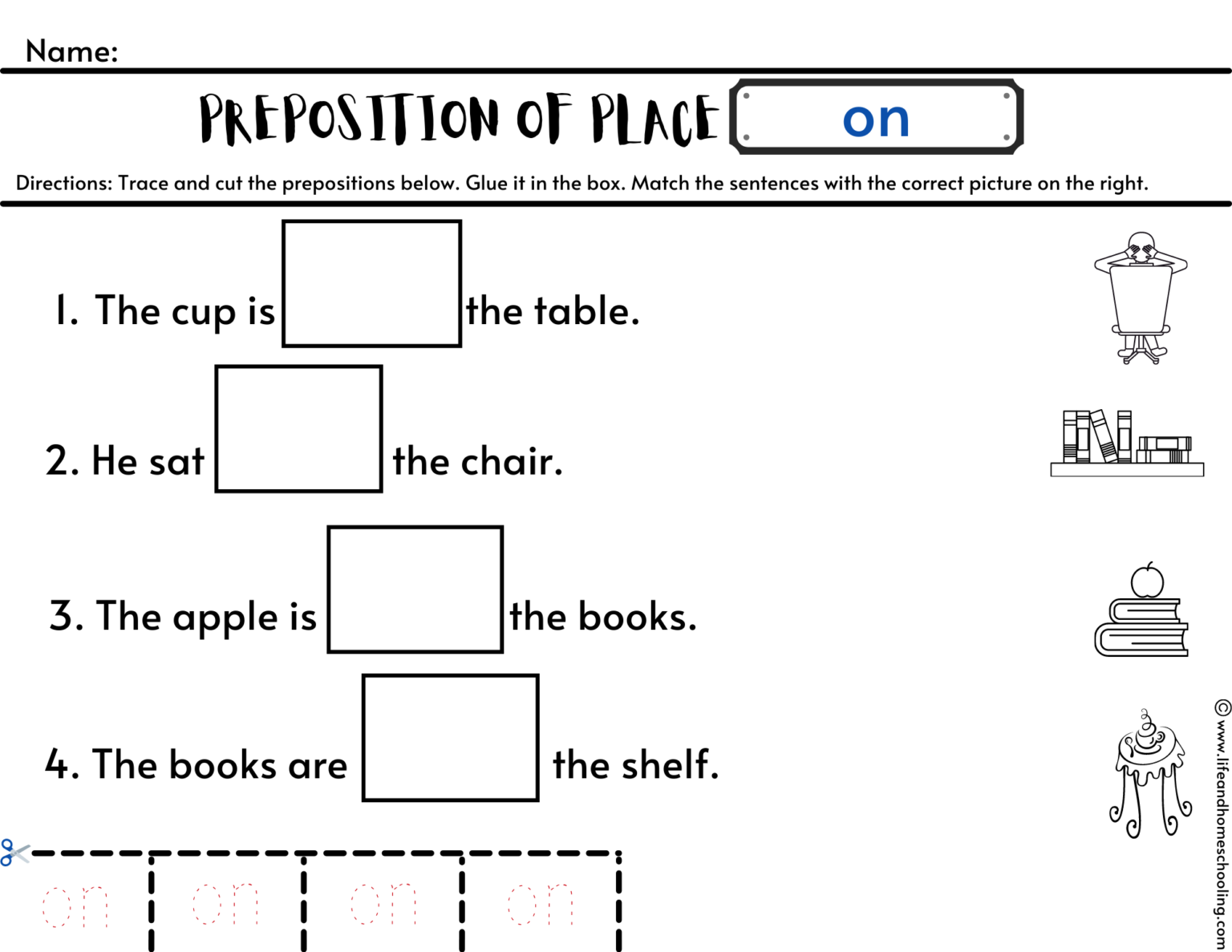 Preposition of place | Made By Teachers