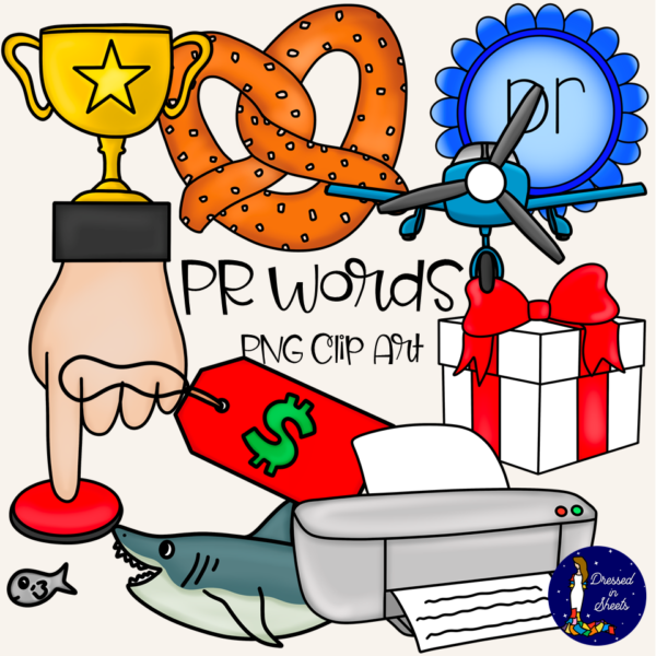 PR Words Clip Art | Made By Teachers
