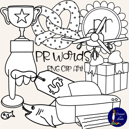 PR Words Clip Art | Made By Teachers