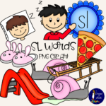 SL Words Clip Art - Made By Teachers