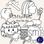 SM Words Clip Art | Made By Teachers