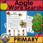Apple Word Search BUNDLE | Made By Teachers