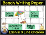 Beach Writing Papers for Summer - Made By Teachers
