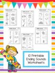 10 Ending Sounds Phonics Worksheets - Made By Teachers
