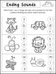 10 Ending Sounds Phonics Worksheets - Made By Teachers