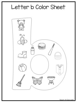 40 No Prep b and d Letter Reversal Worksheets - Made By Teachers