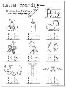 40 No Prep b and d Letter Reversal Worksheets - Made By Teachers