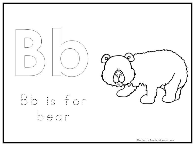 26 Printable Alphabet Phonics Color Worksheets - Made By Teachers