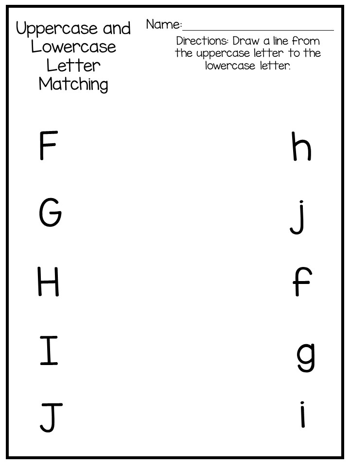 9 Letter Recognition Worksheets And Activities Made By Teachers
