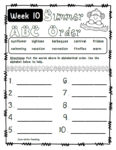 Summer ABC Order Activity Pack - Made By Teachers
