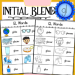 Initial Blend GL Worksheets - Made By Teachers