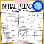 Initial Blend GL Worksheets - Made By Teachers
