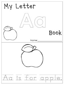26 Alphabet Mini Books Printable Worksheets - Made By Teachers