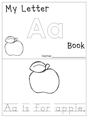 26 Alphabet Mini Books Printable Worksheets - Made By Teachers