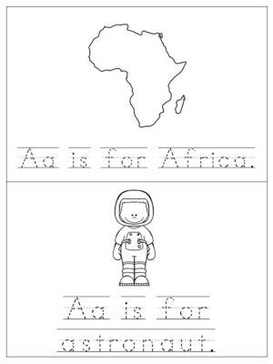 26 Alphabet Mini Books Printable Worksheets - Made By Teachers