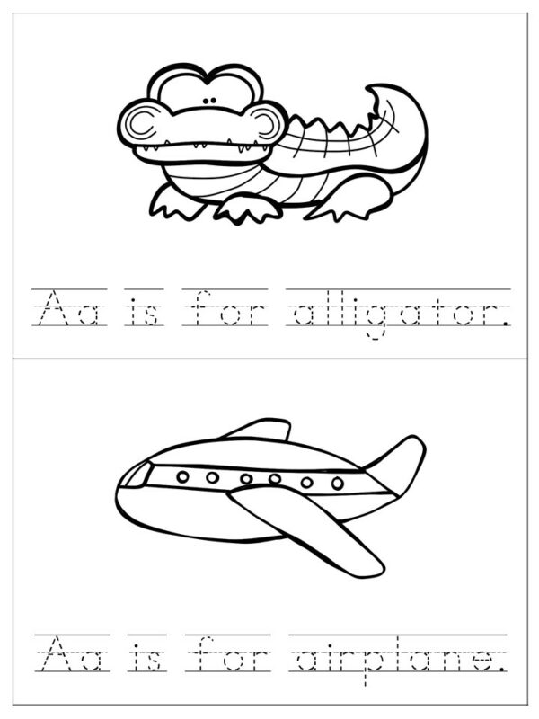 26 Alphabet Mini Books Printable Worksheets - Made By Teachers