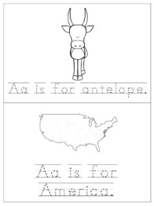 26 Alphabet Mini Books Printable Worksheets - Made By Teachers