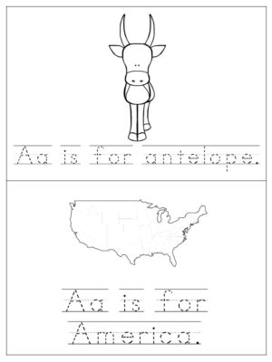 26 Alphabet Mini Books Printable Worksheets - Made By Teachers