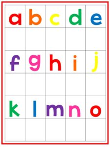 Lowercase Alphabet Phonics Printable Work Mats - Made By Teachers