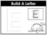 26 Printable Alphabet Build A Letter Worksheets. - Made By Teachers