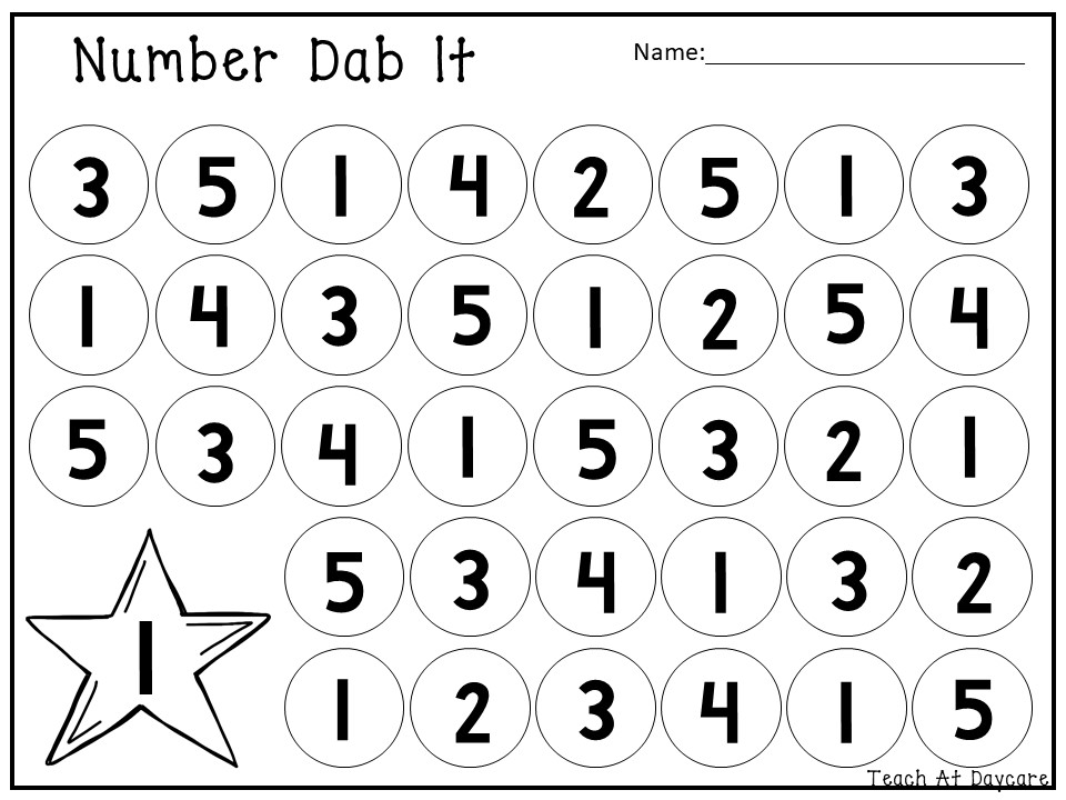 Free Printable Worksheets For Kids Tracing Numbers 1 20 Worksheets 