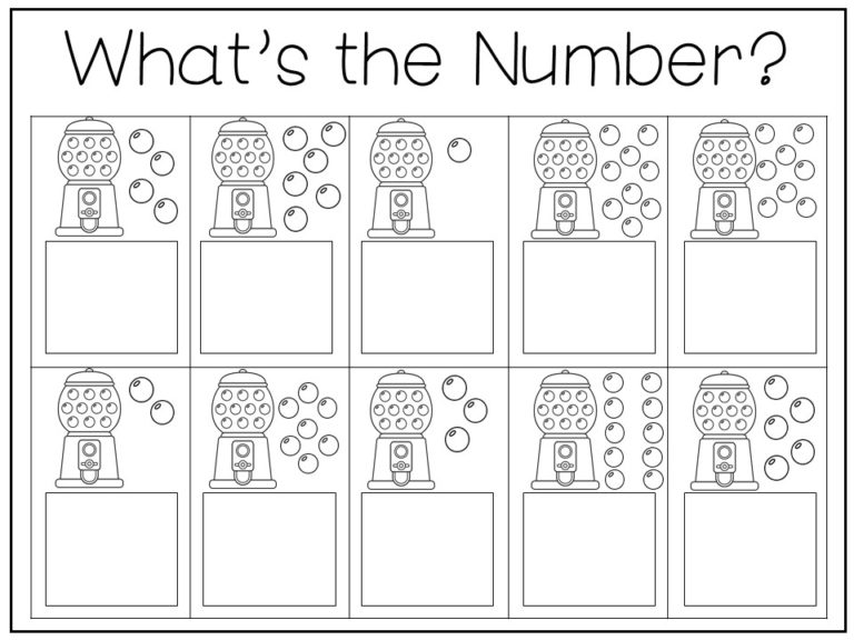 28 Counting and Adding Work Mats and Worksheets. - Made By Teachers