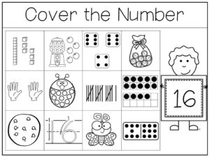 28 Counting and Adding Work Mats and Worksheets. - Made By Teachers