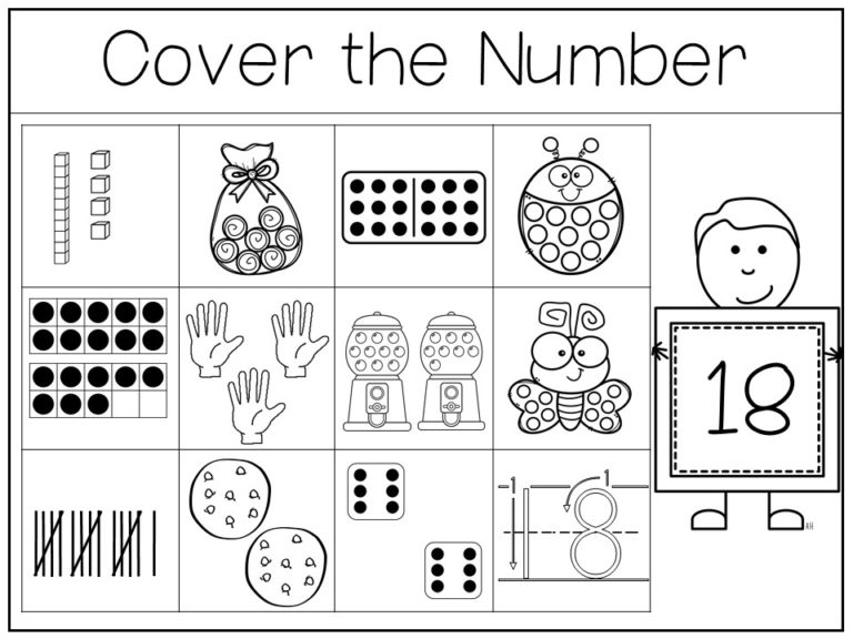 28 Counting and Adding Work Mats and Worksheets. - Made By Teachers