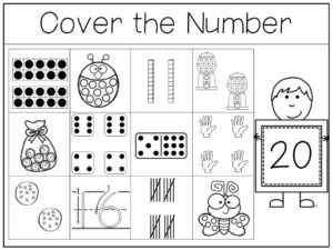 28 Counting and Adding Work Mats and Worksheets. - Made By Teachers