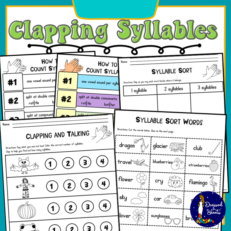 Clapping Syllables | Made By Teachers