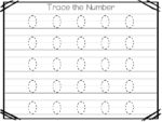 Printable Numbers 0-100 Tracing Worksheets - Made By Teachers