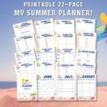 Printable "My Summer" Planner/Journal | Made By Teachers