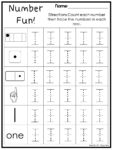 10 Printable Number Fun-Subitizing 1-20 Worksheets - Made By Teachers