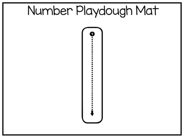 101 Number Dough Mats. Numbers 0-100 - Made By Teachers