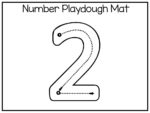 101 Number Dough Mats. Numbers 0-100 - Made By Teachers