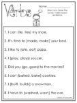 10 Printable Choose the Correct Verb Worksheets - Made By Teachers