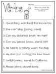 10 Printable Choose the Correct Verb Worksheets - Made By Teachers