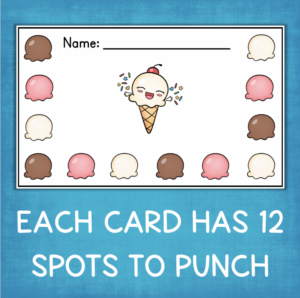 Punch Cards for Behavior Management & Rewards - Made By Teachers