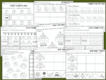 Thanksgiving Math Reading Worksheets Kindergarten - Made By Teachers