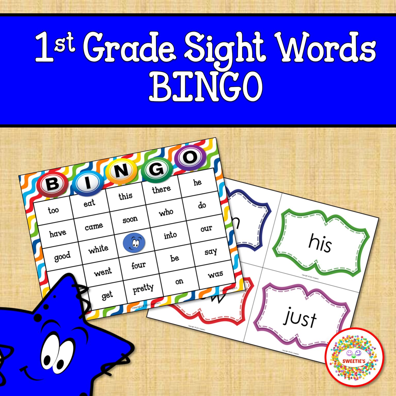 First Grade Sight Word Bingo | Made By Teachers