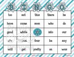 First Grade Sight Word Bingo Winter | Made By Teachers