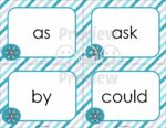 First Grade Sight Word Bingo Winter | Made By Teachers