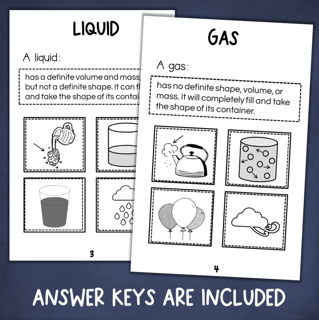 States of Matter Activity - Solid Liquid Gas | Made By Teachers